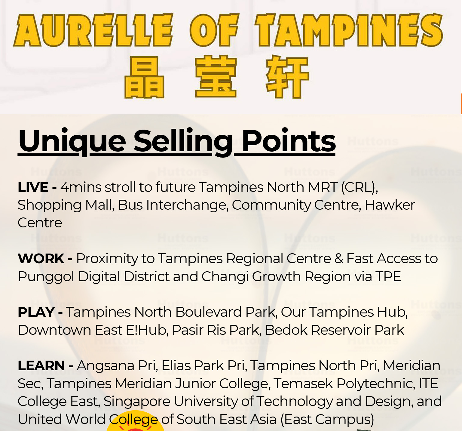 Aurelle of Tampines EC - Singapore New Launch » 6100 0601